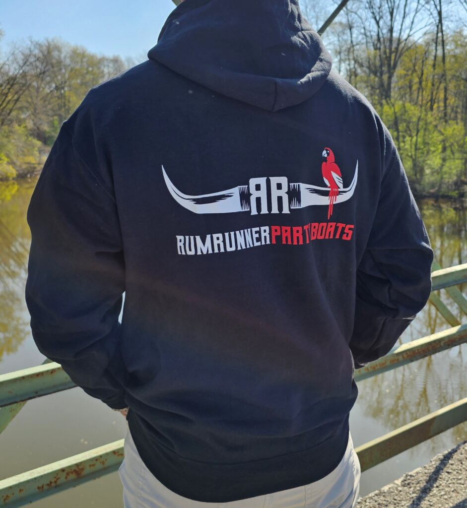 Black Hoodie – Rum Runner Party Boats